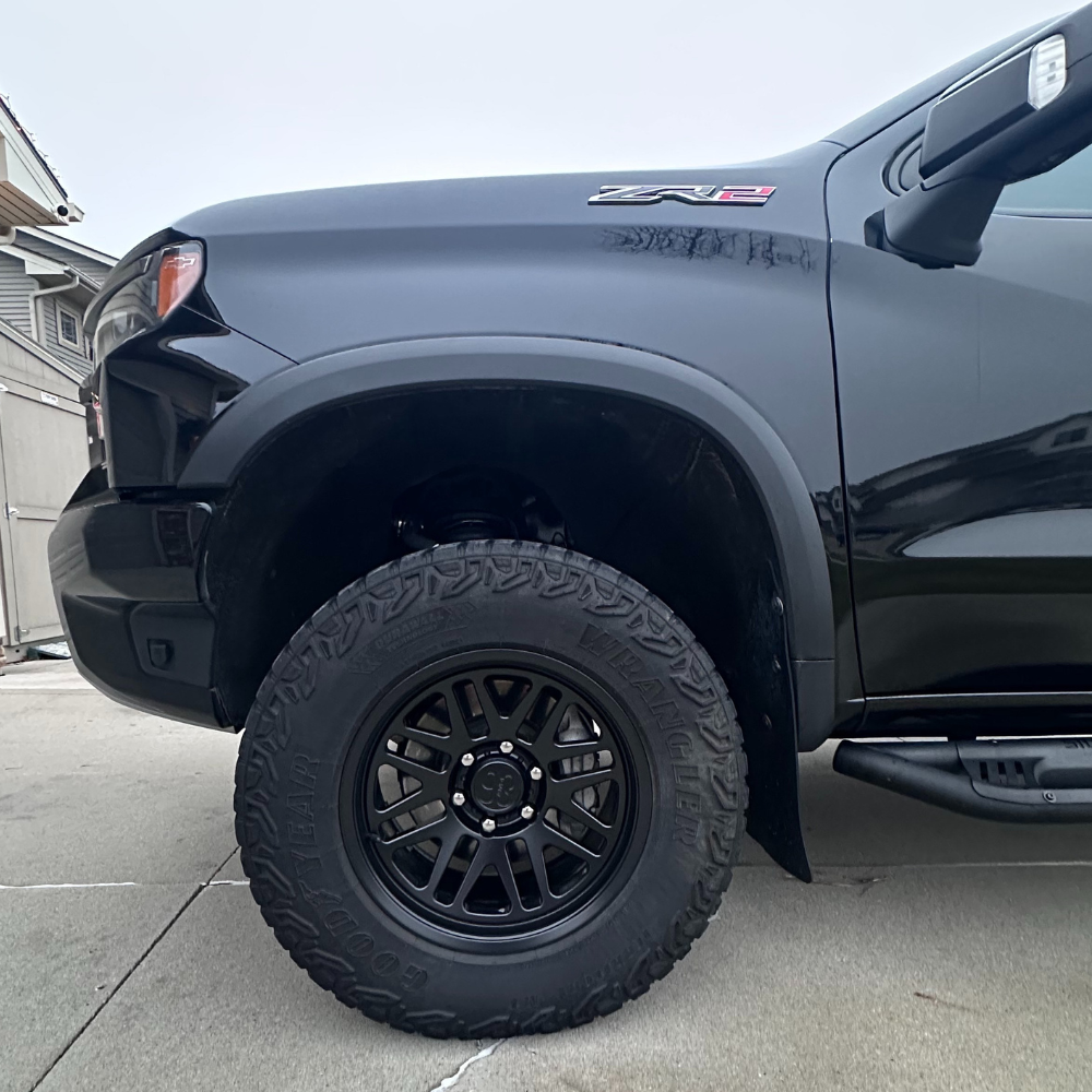 2022 Chevrolet Silverado 1500 ZR2 | FRS-01 Smooth Lip | Matte Black ...