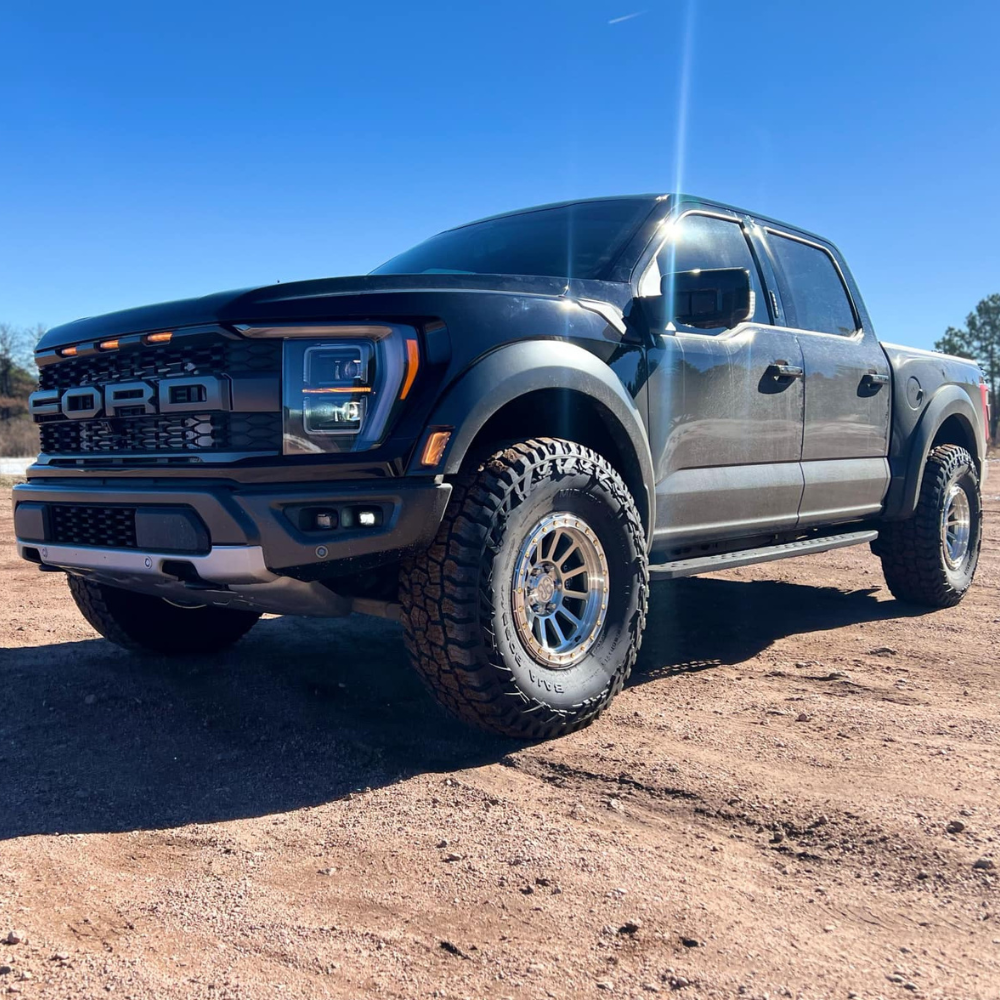 2023 Ford F-150 Raptor | FR-12 Simulated Beadlock | Machined | 17x8.5 ...