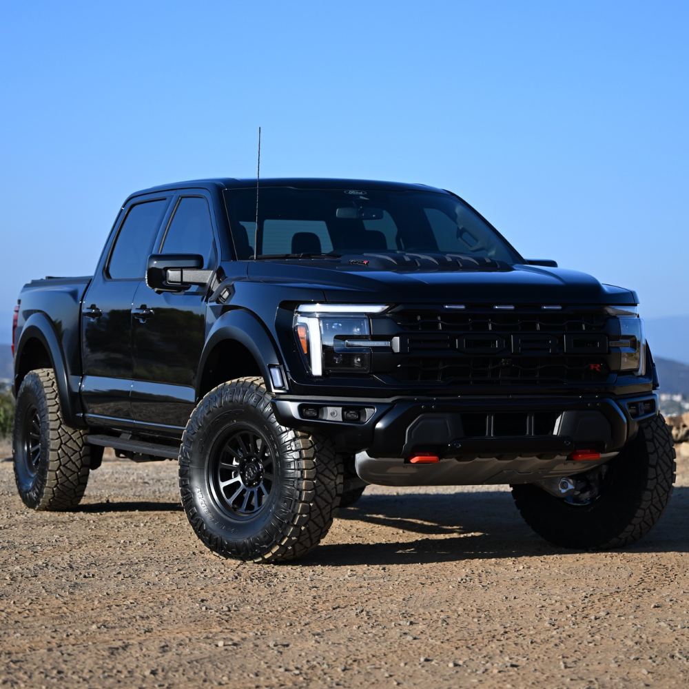 2024 Ford F-150 Raptor R | FRS-12 Smooth Lip | Matte Black | 17x8.5 ...